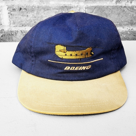 Colorado Leisure Sports | Accessories | Vintage Boeing Cap Hat Chinook ...